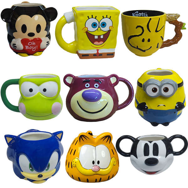 tumbler garfield coffee tumbler garfield tumbler Cute Cartoon SpongeBob ...