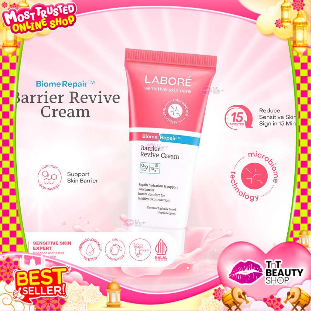 LABORE Biome Repair Barrier Revive Cream 10ml - 50ml - Sensitive Skin ...