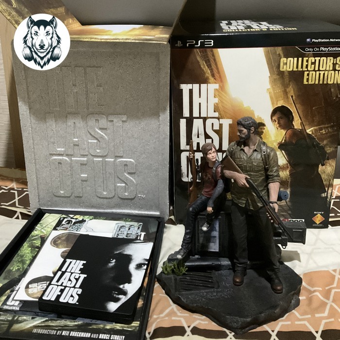 The Last Of Us PS3 Collector's Collector Edition Post Pandemic Statue Joel & Ellie Very Rare ...