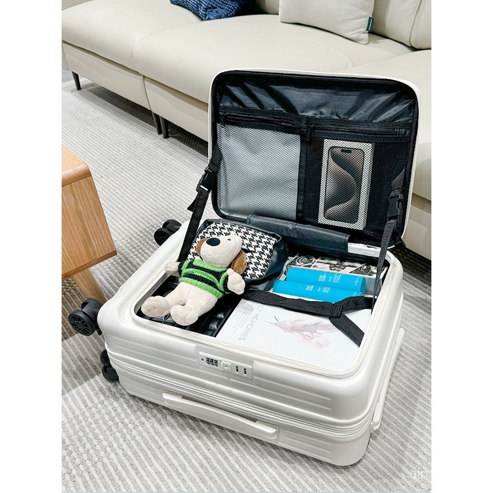 New Style Side Open Lid Luggage Female 67cm Boarding Case Male 24 ...