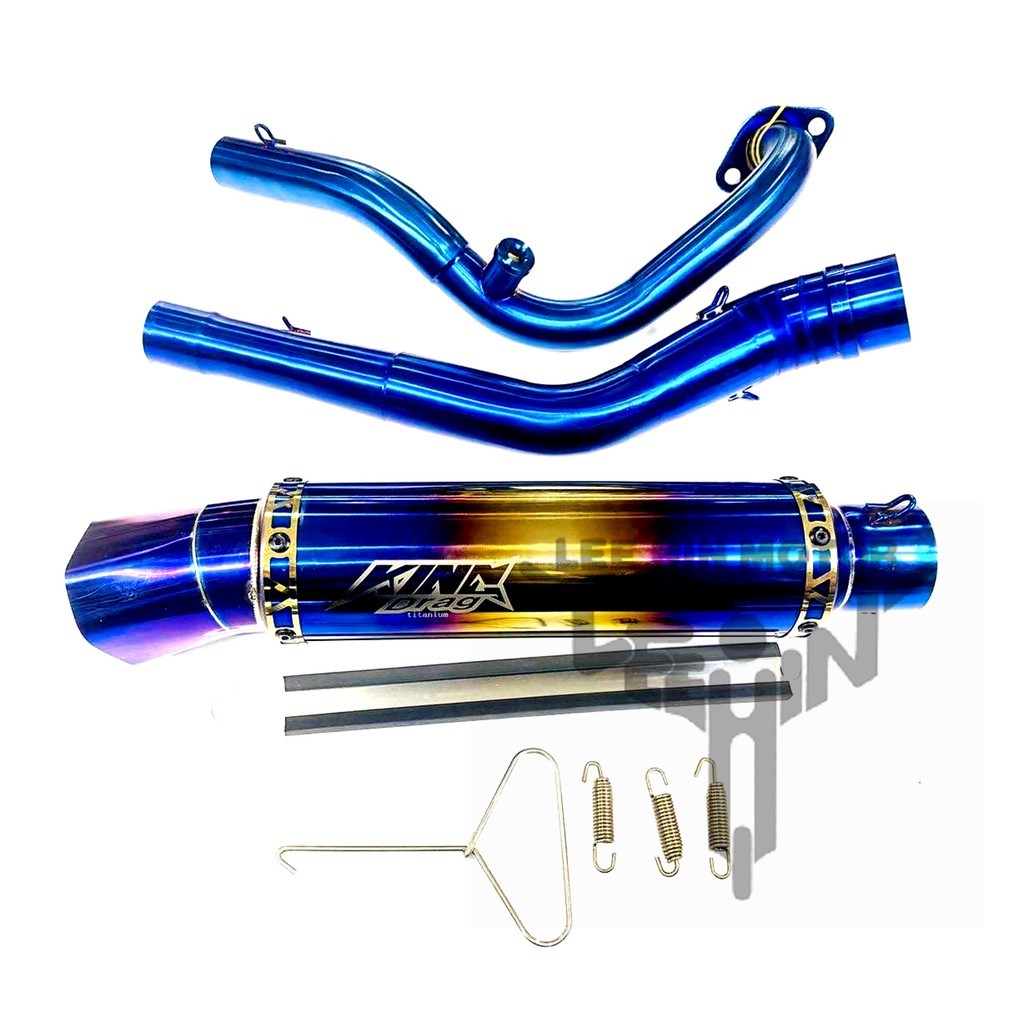 Enkei King Drag KingDrag Racing Muffler Assy Ekzos Exhaust Engine Pipe ...