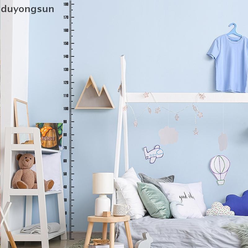 (duyongsun) Cartoon Height Scale Wall Sticker Creative Measure Height ...