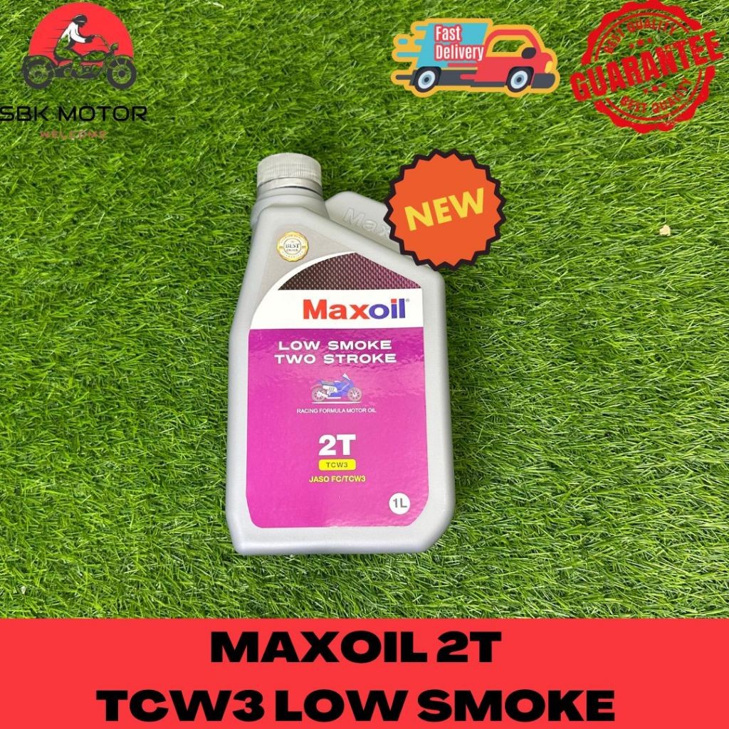 🔥【SBK MOTOR】MAXOIL 2T TCW3 Low Smoke Motor Oil | Minyak Pelincir 2 ...