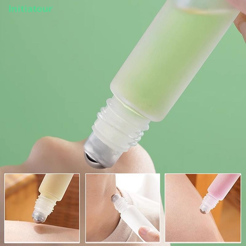 Initiatour 1 Pcs 10 ML Thin Clear Plastic Roll On Bottle Sample Test ...