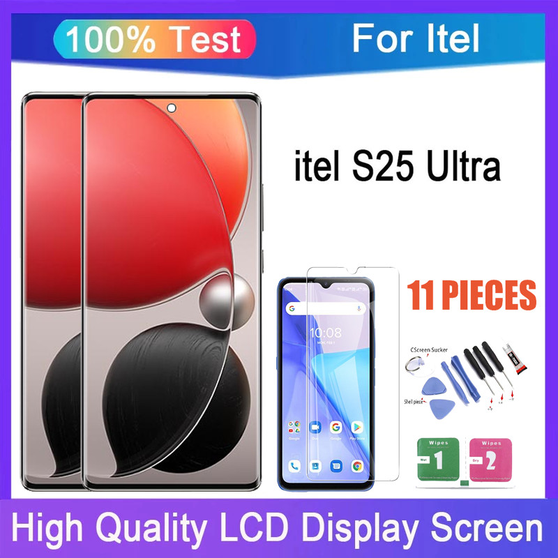 Original AMOLED Itel S25 Ultra LCD Display Touch Screen Replacement ...