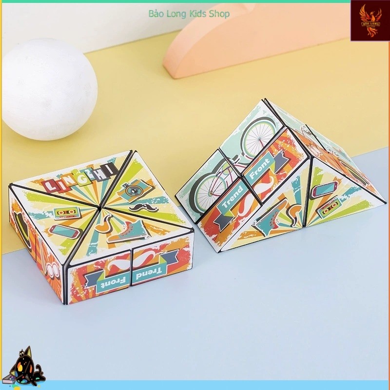 Rubick 3D Cube Changing Shape Toy Helps Children Learn While Playing ...