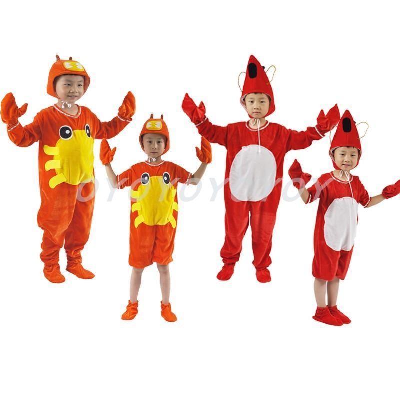 Children Sea Animals Crayfish Crab Costumes Crab Costumes Emperor ...