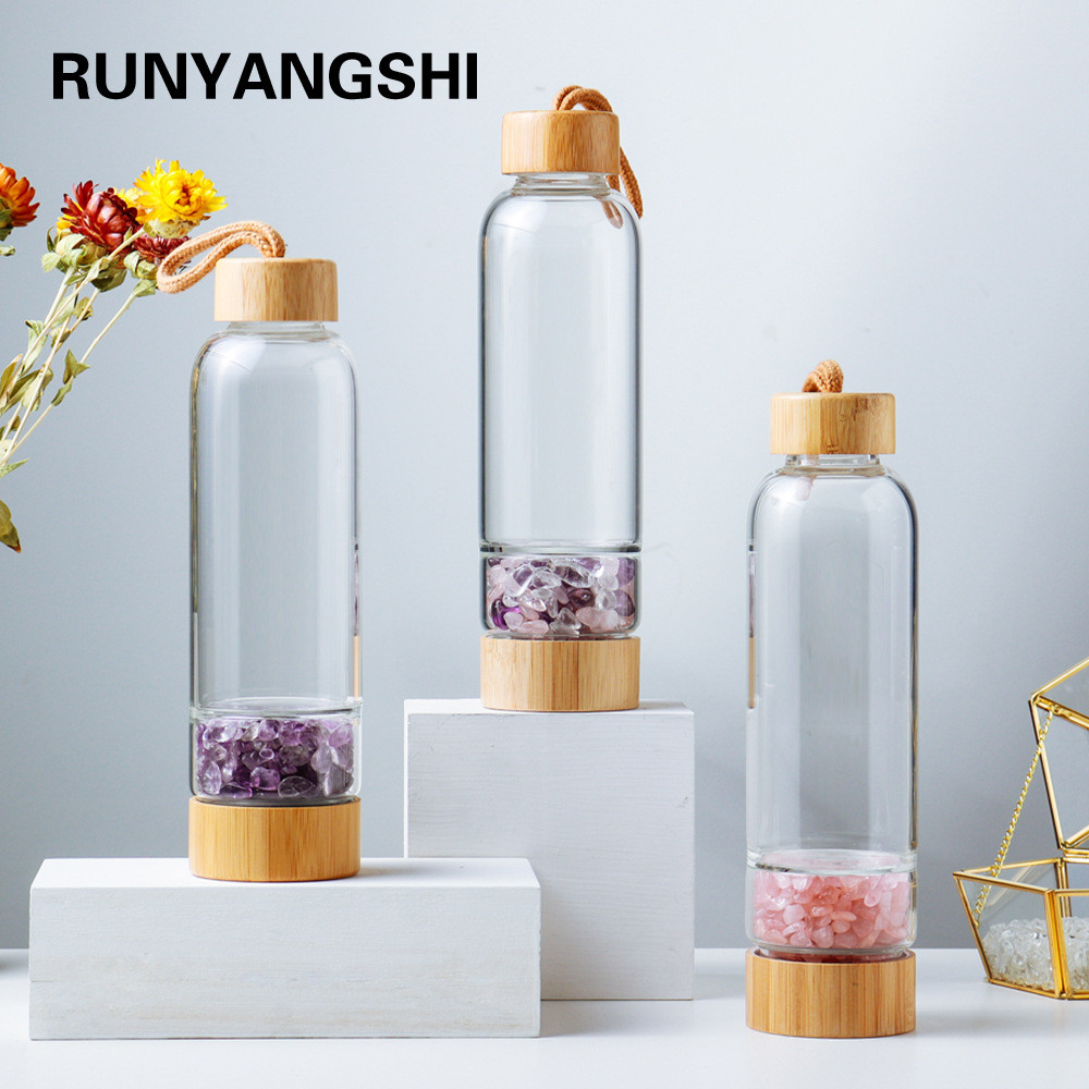 Cawan Spa Batu Hancur Kristal Laut Timur Botol Air Botol Air Tenaga ...