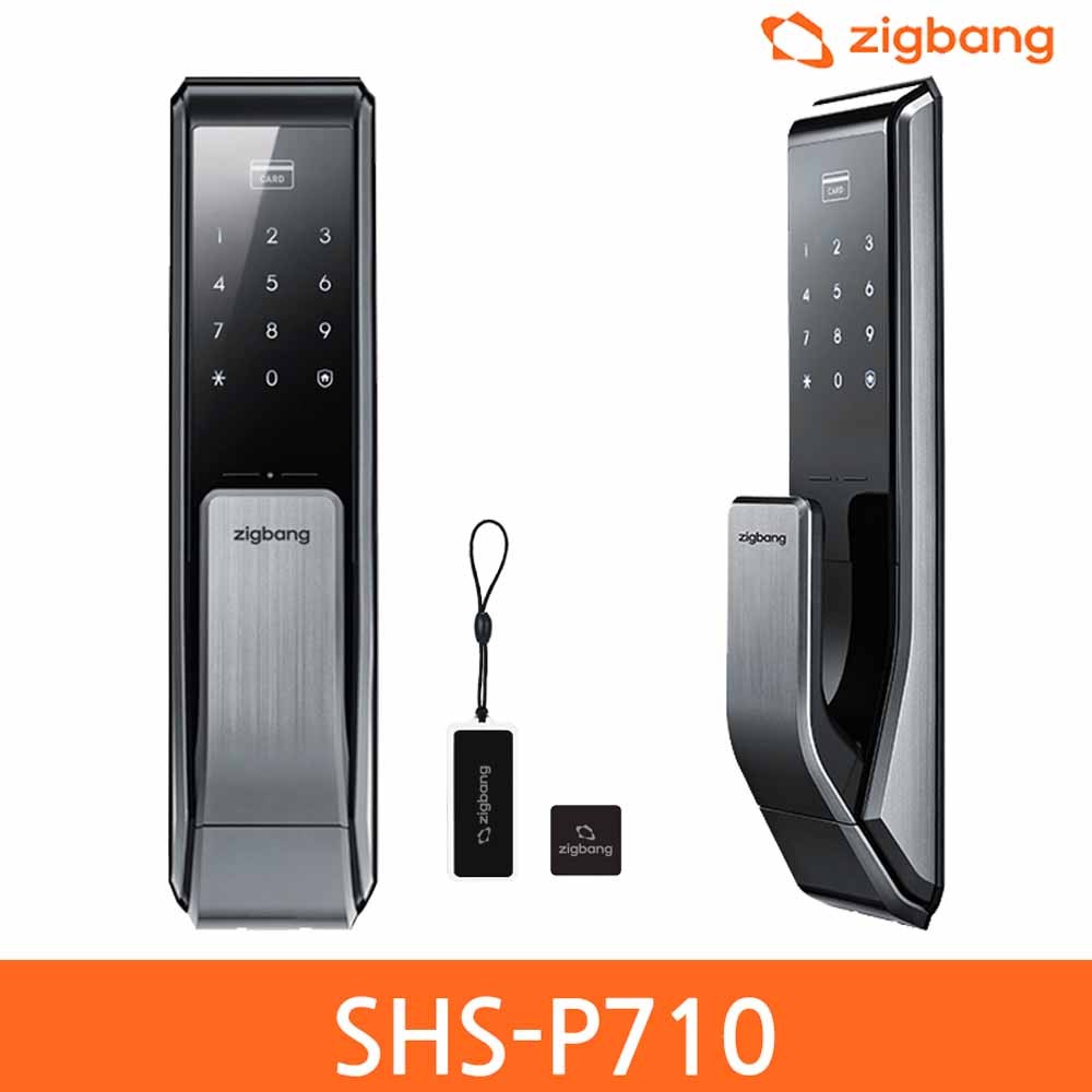 Zigbang Korea SHS-P710 SHP-DP710 Smart Door Lock Touch Key tag Pull from Outside | Shopee Malaysia