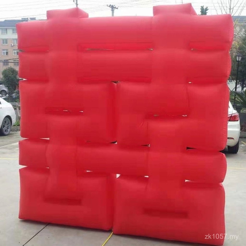 Big Red Arch Inflatable New Year Inflatable Model Background Wall ...