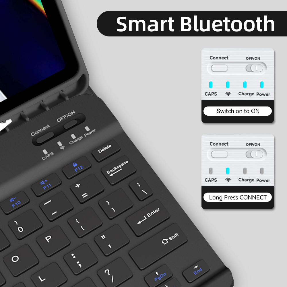 Infinix XPad 11 inci Magnetic Bluetooth Keyboard Case for Infinix XPad ...