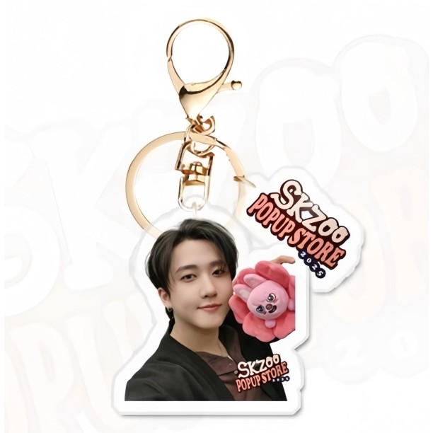 Stray Kids SKZOO Album GIANT Key Ring Acrylic Keychain Accessory Bang ...