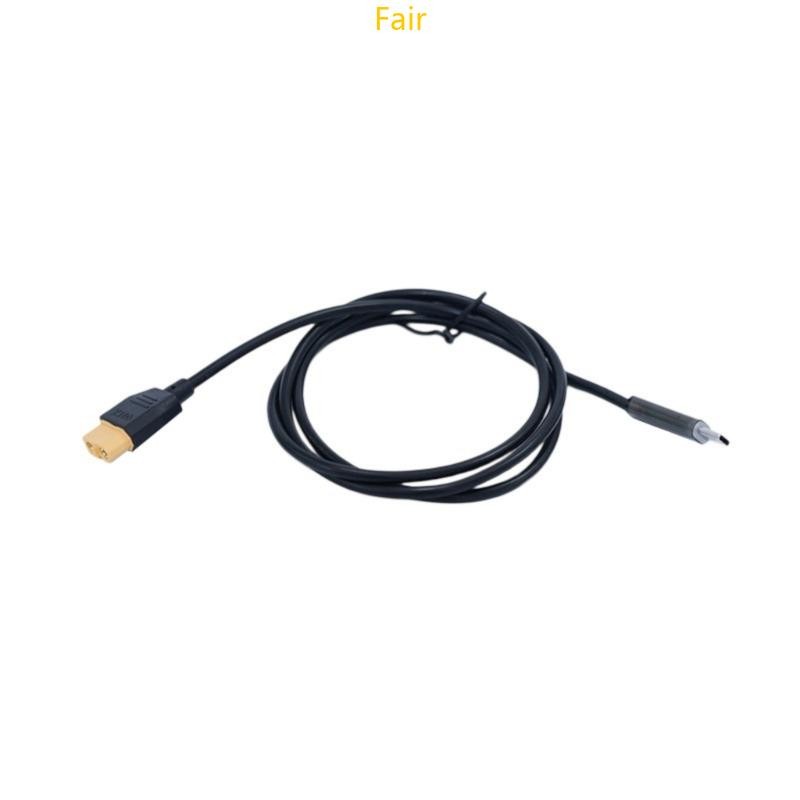 Fair Digital Display Power Cable 140W USB C to XT60 Charging Cord Line ...