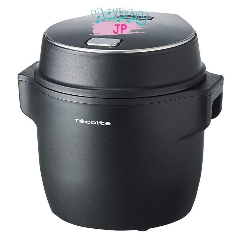 RCR-1 recolte Compact Rice Cooker (Black) | Shopee Malaysia