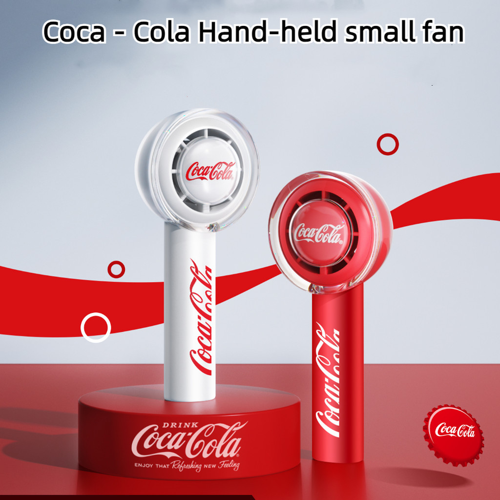 Coca-cola Handheld Small Fan Portable Portable mini usb Desktop Super ...