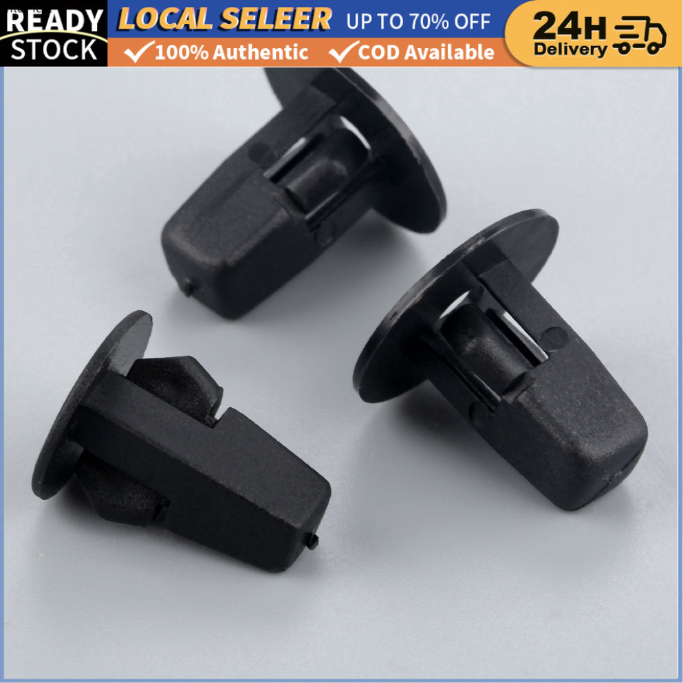 Car Fastener Clips 50/100 Pcs Fender Clip Klip Kereta Car Push Pin ...