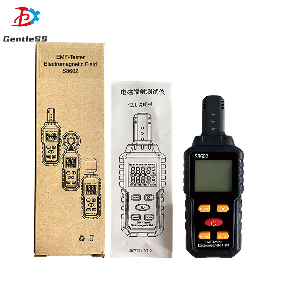 3 in 1 EMF Meter Electromagnetic Field Radiation Detector EMF Tester ...