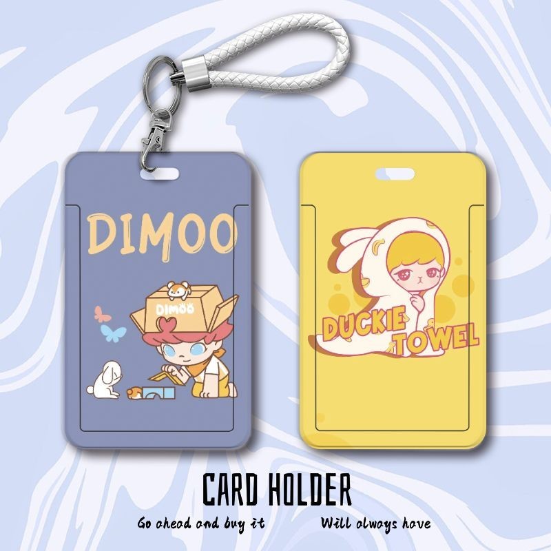 Pop Mart MOLLY MOLLY Merchandise Student Card Holder Campus Card Meal ...