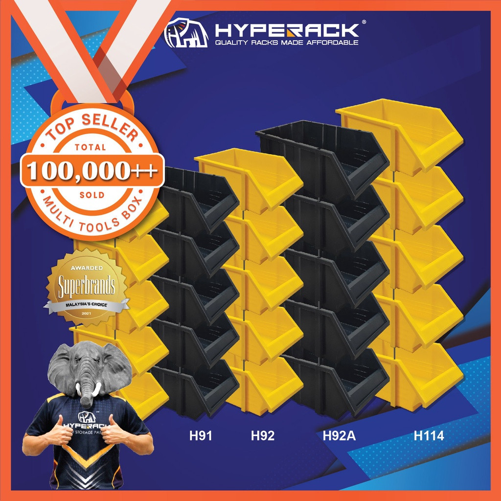 SUPERACK Stackable and Combinable Multi Tools Box Storage Box | Shopee ...