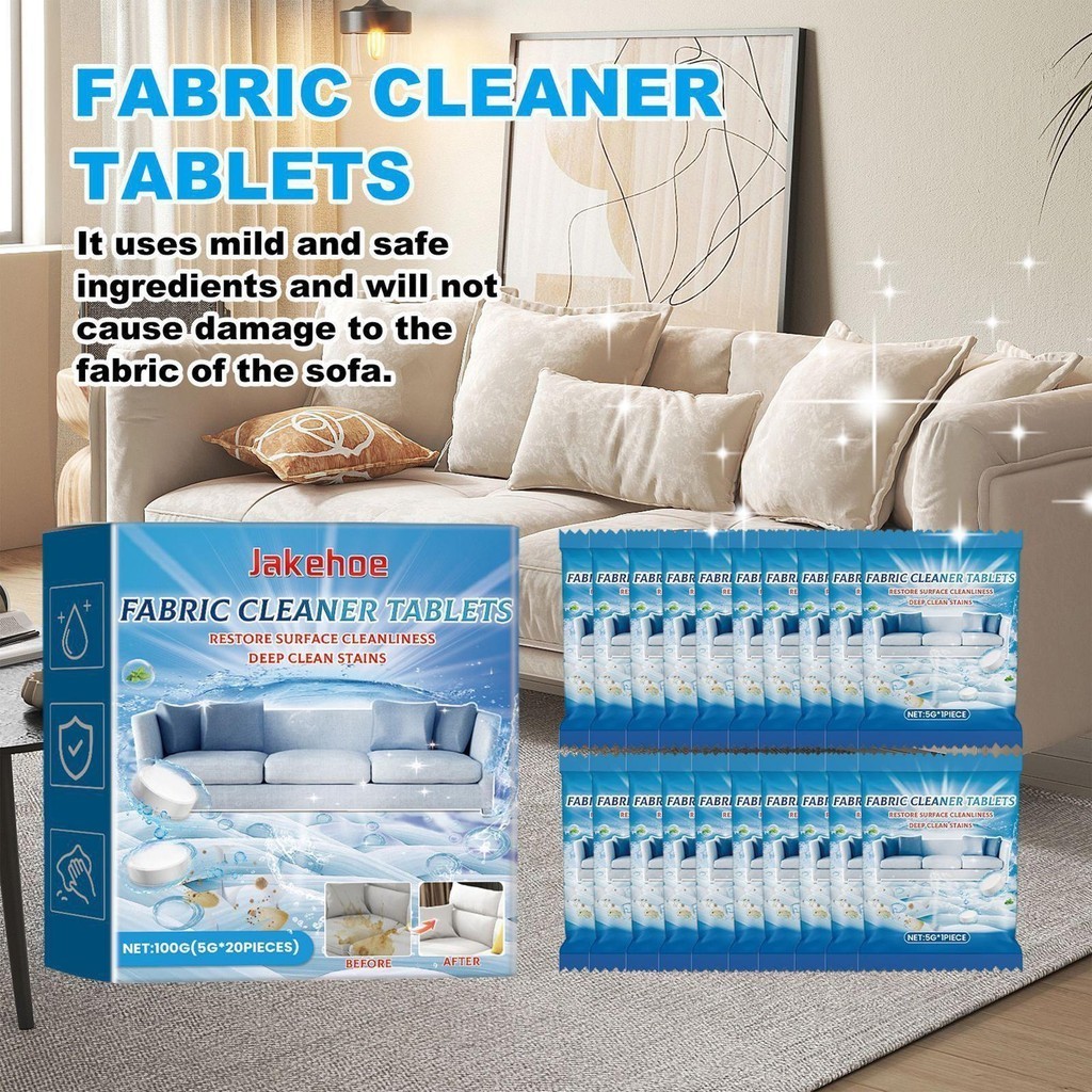 Fabric Cleaner Tablet Cushion Cleaner Tablet Effective Easy ...