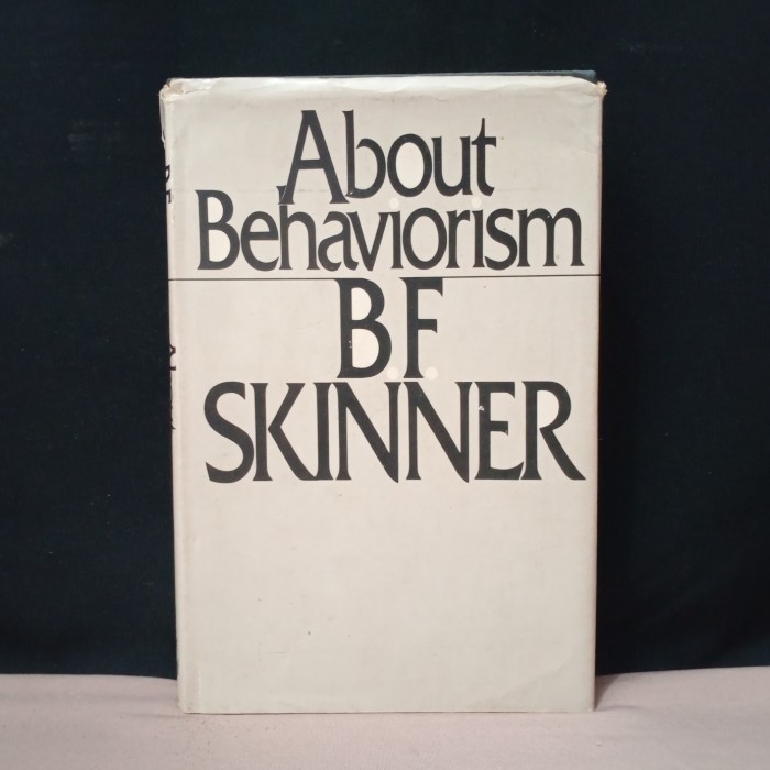 About BEHAVIORISM - BF SKINNER - T4 | Shopee Malaysia
