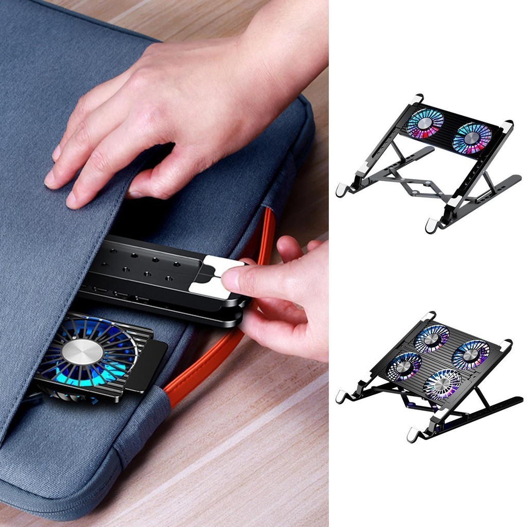 Cooling Pad For Computer Laptop Fast Cooling Computer Fan Quiet Height ...