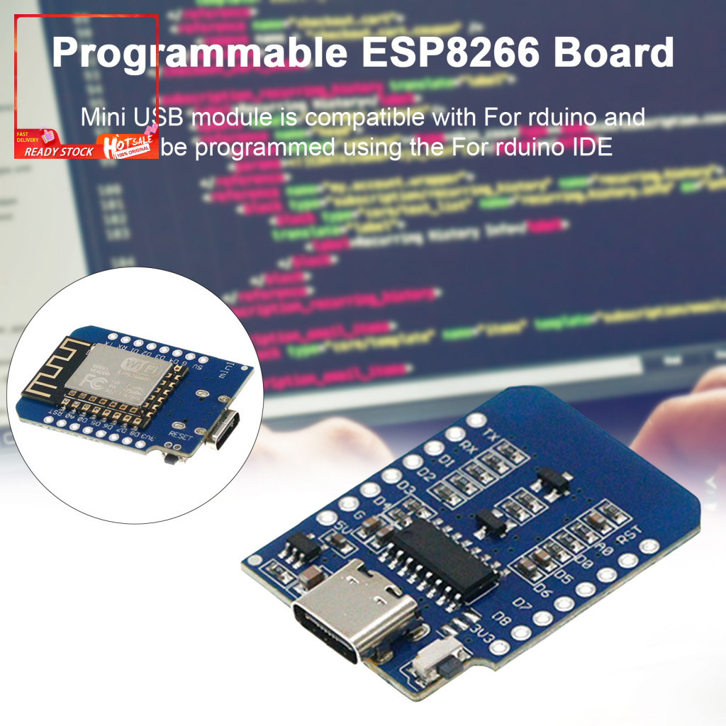 Art Esp8266 Development Board Mini Usb Wi-fi Internet Development Board ...