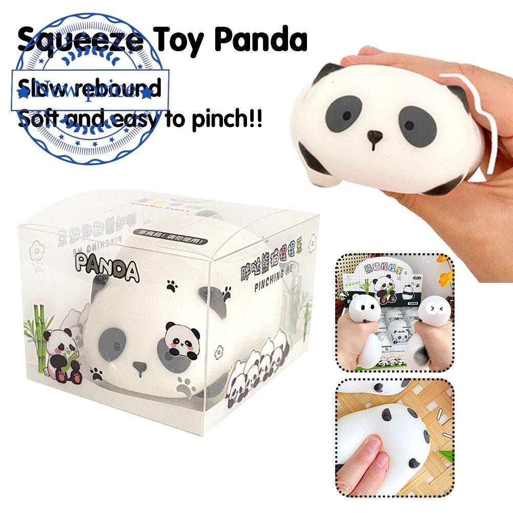 Squeeze Toy Panda TPR Relief Toy Kawaii Jumbo Panda Soft Squishy Toy ...