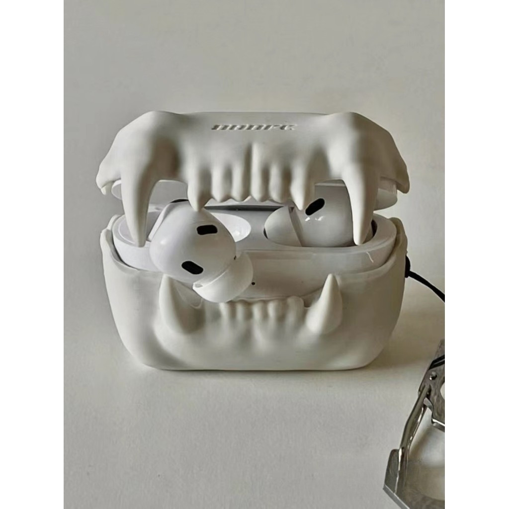 5 Colors🌈Fangs Earphone Case AirPods pro Protective Case Vampire Teeth ...