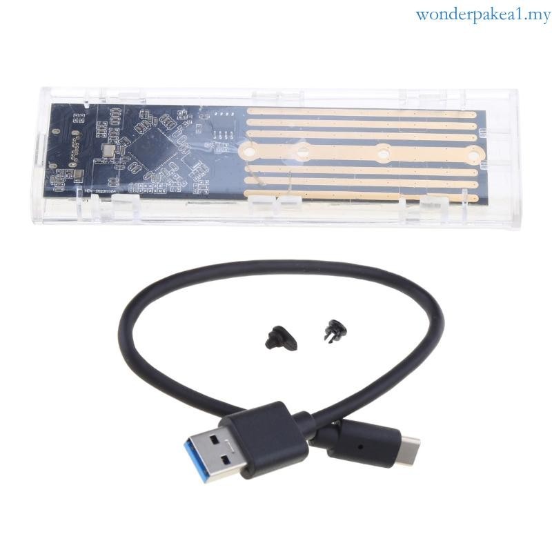 wonderpakea1 Portable- M 2 SSD Housing - USB3 2 TypeC Dual-Mode ...
