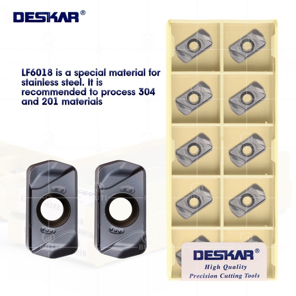 DESKAR 100% Original LNMU0303ZER MJ LF6018 Carbide Inserts Lathe ...