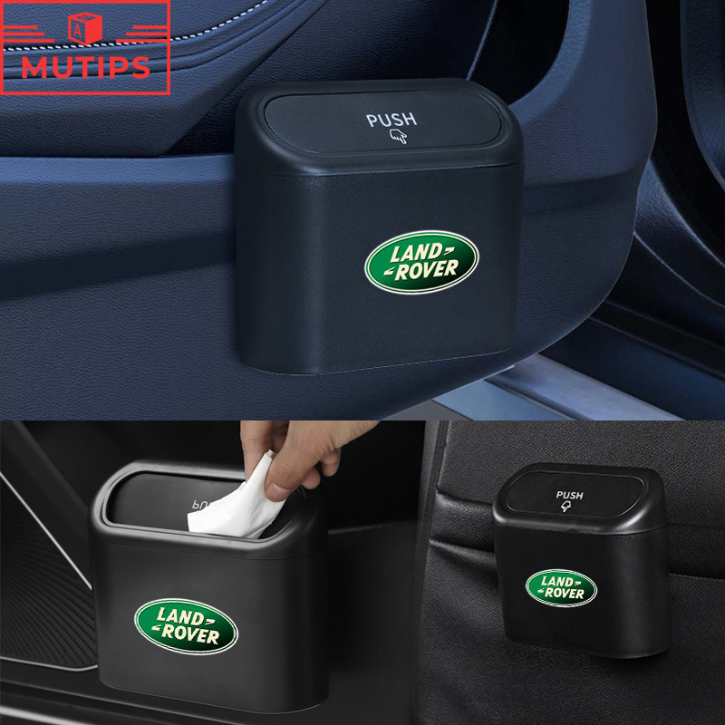 Land Rover Car Mini Dustbin Box Flip Lid Dustbin Garbage Storage ...