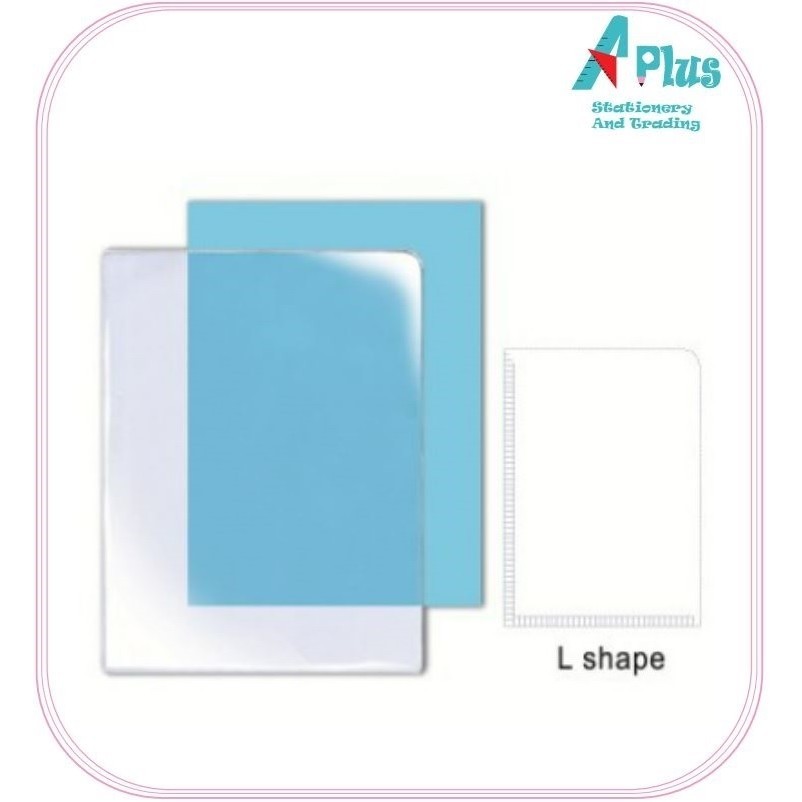 L Shape U Shape C Shape Folder Clear Transparent A4 Size Paper Folder ...