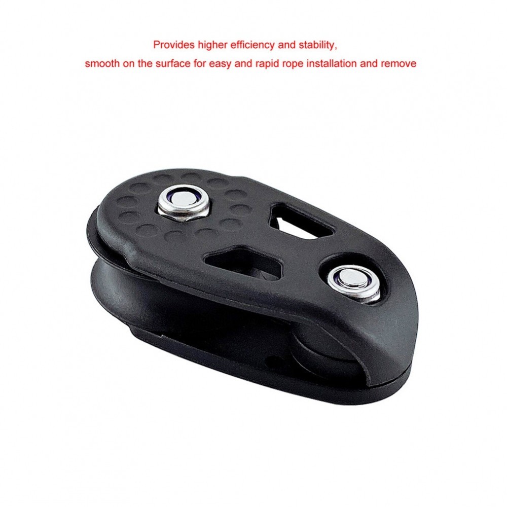Quick Trim and Release Kayak Boat Rope Pulley Block Marine Sheave ...