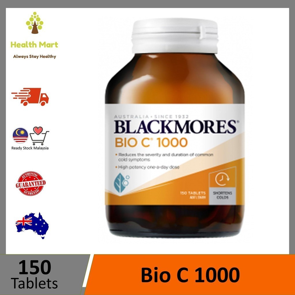 BLACKMORES Bio C 1000 (150 Tablets) | Shopee Malaysia