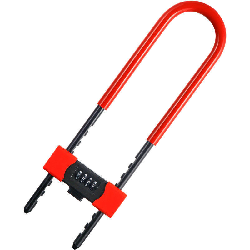 [door Lock] Combination u-Shaped lock Glass door lock Combination lock ...