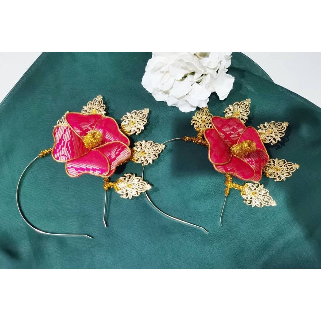 (KB2767) SANGGUL LINTANG FLOWER DOKOH CEKAK KLASIK TRADISIONAL KHAWIN ...