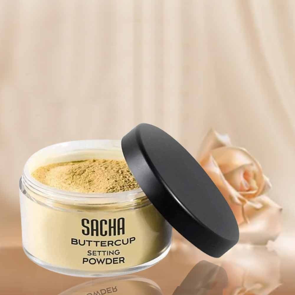 Sacha Buttercup Setting Powder - Full Size | Shopee Malaysia