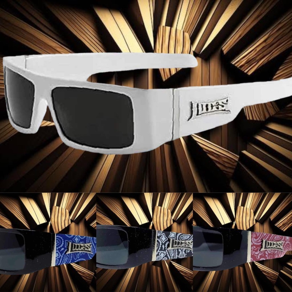 OG LOCS Gangsta Hip-Hop Shades Chicana Chicano Bandana Design Hardcore ...