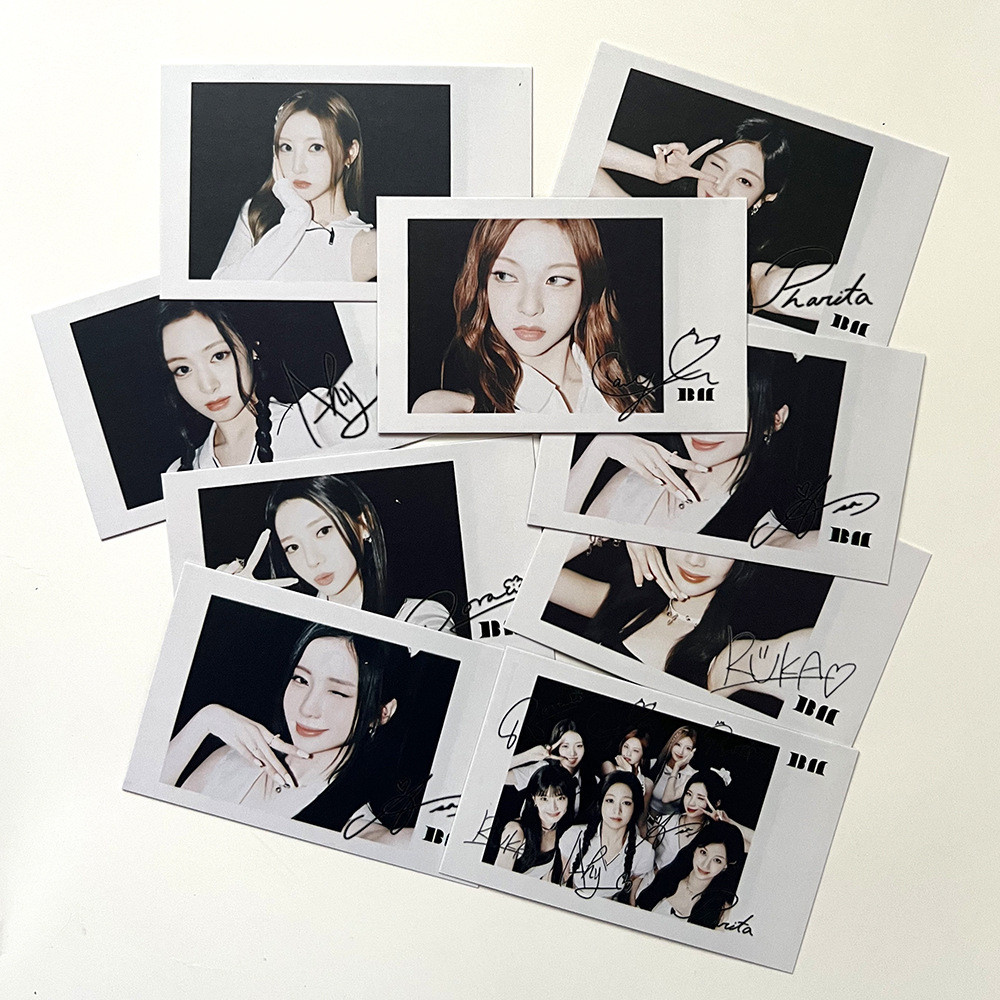 1-7pcs BM Lomo Cards BABYMONS7ER Album SHEESH Stuck In The Middle ...