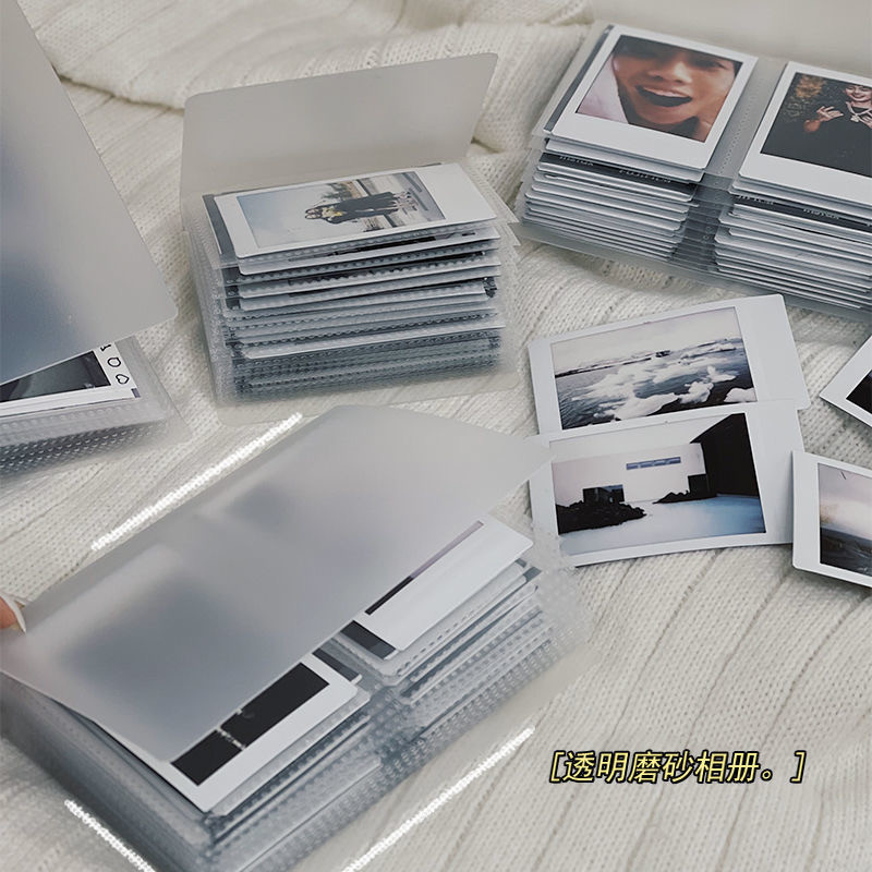 160 Grids Large capacity 3inch Frosted Interstitial Photo Album ...