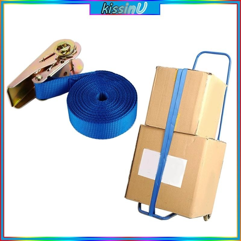 kiss Lashing Strap with Ratchet 1000kg 2200lbs Tensile Force Cargo Tie ...