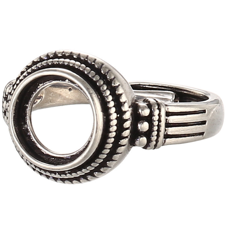 Ring Frame | Retro Simple Distressed Ring Ring Frame Women's Fashion ...