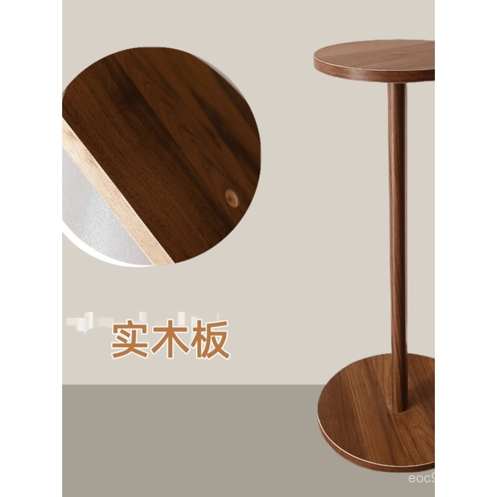 Lantai Tepi Katil Ruang Tamu Minimalis Balkoni Stand Bunga Bulat Meja ...