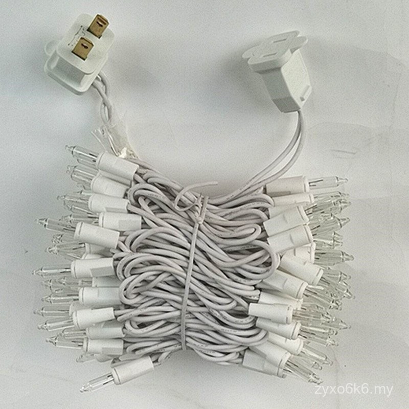 220V Eropah dan Amerika Lampu Rentetan Kalis Air Luar untuk Perayaan ...