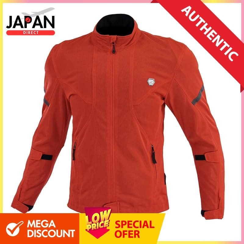 [KOMINE] Motorcycle JK-1623 Protect Full Mesh Jacket Neo 07-1623 Men's Red L | Shopee Malaysia