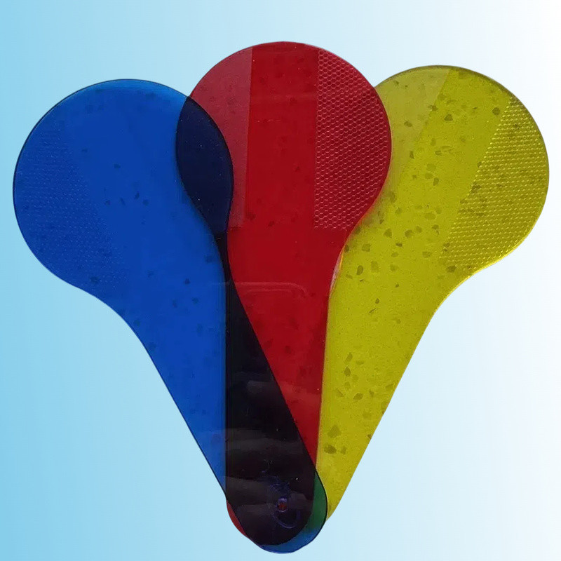 Color Matching Transparent Color Card, Primary Colors Science DIY Color ...