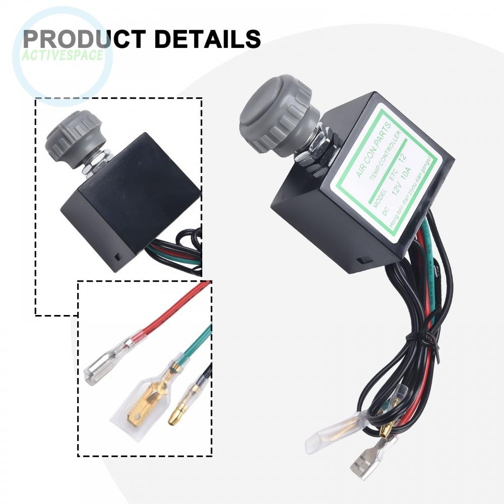 Factory Tested 12V 10A Car Air Conditioner Thermostat Switch ...