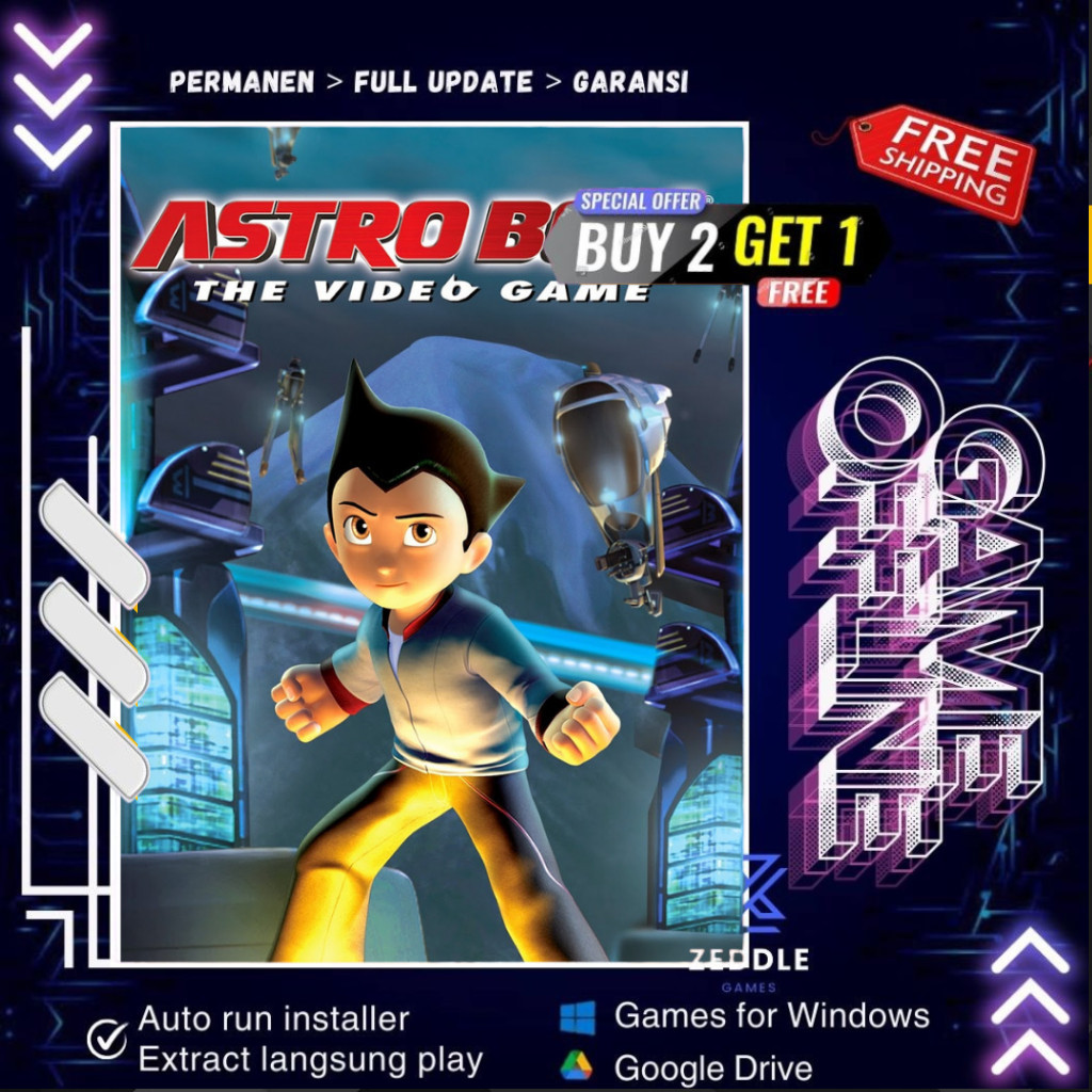 Astro BOY THE VIDEO GAME - PC GAME - LAPTOP GAME - PC GAME OFFLINE | Shopee Malaysia