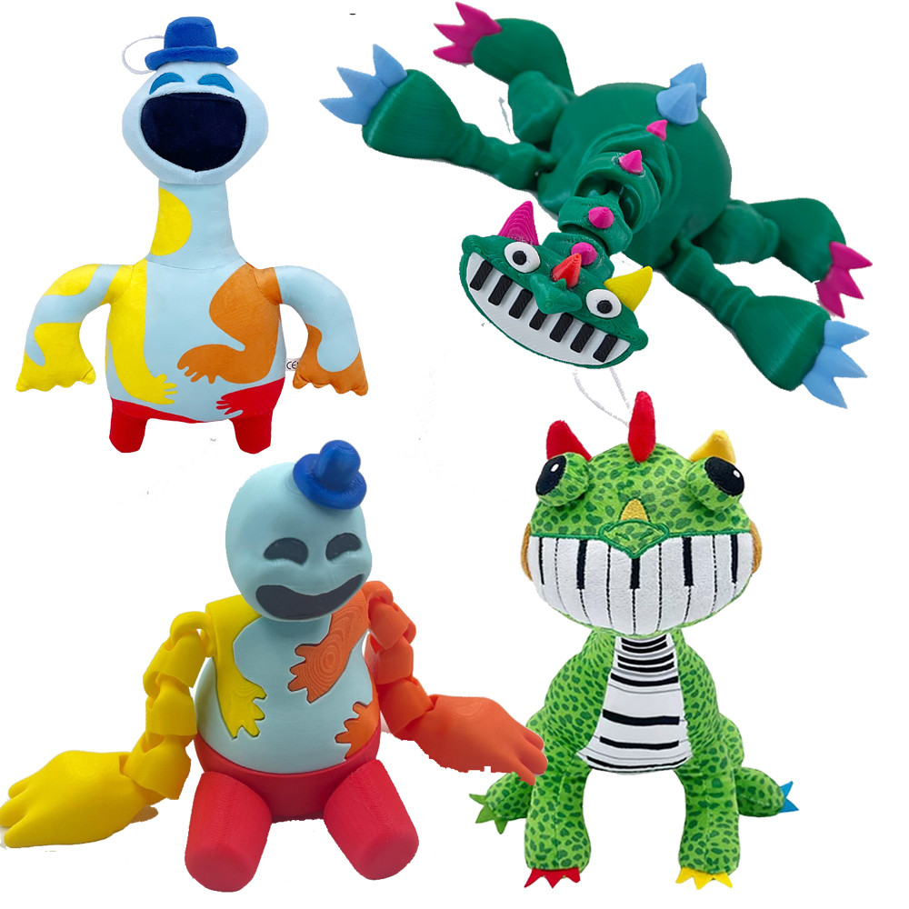 3D Printing Poppy Playtime Chapter 4 Pianosaurus Doey Plush Model Toys ...